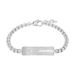 JOOP! JOOP Herren Armband "2039795", 22cm, Edelstahl, silber, Edelstahl, Armbänder