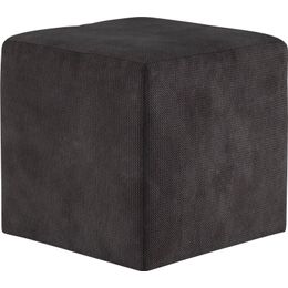 Hocker COTTA, B:40cm H:40cm T:40cm, schwarz, 96% POLYESTER (PES) / 4% POLYAMID (PA), Büro, Hocker, "Cuby", Sitzwürfel, Cube, Sitzhocker