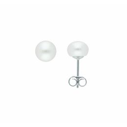 Adelia&acute;s ADELIA ́S Damen Paar Ohrh&auml;nger "Damen 925 Silber Ohrringe Ohrstecker mit S&uuml;&szlig;wasser Zuchtperle", Damen, Perlen Silber 925 (Sterlingsilber), silber,