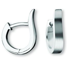 ONE ELEMENT Damen Paar Creolen "Ohrringe Creolen aus 925 Silber Ohrringe Creolen aus 925 Silber", Damen, Silber 925 (Sterlingsilber), silber, Silber