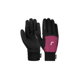 Reusch Damen Skihandschuhe "Garhwal Hybrid", schwarz, Gr. 9, mehrfarbig, 93% Polyester, 5% Polyamid, 2% Elasthan, Handschuhe, mit praktischer