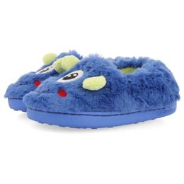 Gioseppo Kinder Hausschuh "ASTEN", Gr. 24, blau, Textil, Schuhe, Schlupfschuh, Pantoffel, Winterschuh, Babyschuh mit Warmfutter