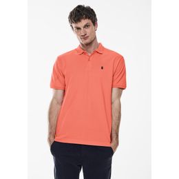 Street One MEN Herren Poloshirt, rot, Gr. XXL, unifarben, Web, 100% Baumwolle, Shirts, in Unifarbe