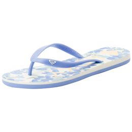 Roxy Damen Zehentrenner "TAHITI VII", Gr. 36moonlight blau, wei&szlig;, Synthetik, Schuhe