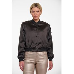 Rino & Pelle RINO & PELLE Damen Blouson "BANNER", schwarz, Gr. 40, Web, Obermaterial: 95% Polyester, 5% Elasthan. Futter: 100% Polyester, Jacken, mit falscher