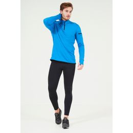 Endurance Herren Lauftights "TRANNY WINTER XQL", schwarz, Gr. S, unifarben, 90% Polyester, 10% Elasthan, Hosen, mit praktischer Rei&szlig;verschlusstasche