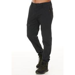 WHISTLER Herren Chinohose "Homer", schwarz, Gr. XL, unifarben, 97% Baumwolle, 3% Elasthan, Hosen, mit bequemem Schnitt