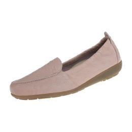 Natural Feet Damen Mokassin "Alessandra", Gr. 35, rosa, Leder, Schuhe, in Komfortweite