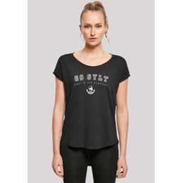 F4NT4STIC Damen T-Shirt "Go Sylt Knut & Jan Hamburg", schwarz, Gr. XS, Obermaterial: 100% Baumwolle, Shirts, Print