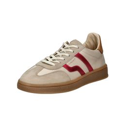Gant Damen Sneaker "Gant Sneaker Leder", Gr. 39, rot, Leder, Schuhe