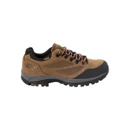 Jack Wolfskin Herren Trekkingschuh "REBELLION TEXAPORE LOW M", Gr. 9,5, braun, Main Material Second Material 100% Polyamide Lining Sole 100% Rubber/