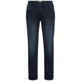 Camel Active Herren Regular-fit-Jeans, blau, Gr. 40, unifarben, Denim/Jeans, Obermaterial: 85% Baumwolle, 13% Polyester, 2% Elasthan, Jeans, mit