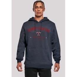 F4NT4STIC Herren Kapuzenpullover "Weihnachten Candy Coated Christmas", blau, Gr. XL, Obermaterial: 65% Baumwolle, 35% Polyester, Pullover,