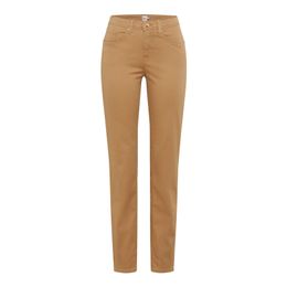 Brax Damen 5-Pocket-Hose "Style MARY", beige, Gr. 24, Web, 40% Lyocell, 28% Modal, 17% Baumwolle, 12% Elastomultiester, 3% Elasthan, Hosen
