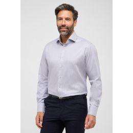 Eterna Herren Langarmhemd "MODERN FIT", grau, Gr. 44, 100% Baumwolle, Hemden, NON IRON (b&uuml;gelfrei)