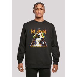 F4NT4STIC Herren Sweatshirt "Def Leppard Hysteria", schwarz, Gr. XXL, Obermaterial: 50% Baumwolle, 50% Polyester, Sweatshirts, Premium Qualit&auml;t