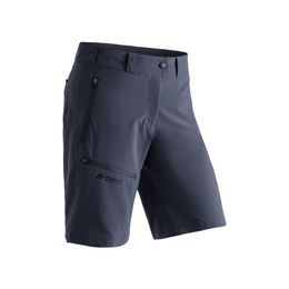 Maier Sports Damen Funktionsshorts "Latit Short W", blau, Gr. 42, 88% Polyester (Recycelt), 12% Elasthan, Hosen, Nachhaltige Funktionsshort aus