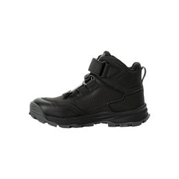 Jack Wolfskin Kinder Wanderschuh "CYROX TEXAPORE MID K", Gr. 37, schwarz, Hauptmaterial: Synthetic; ;Second Material: Textile; Futter: Texapore Core