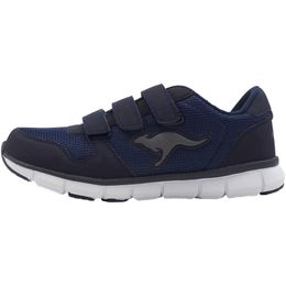 Kangaroos Damen Sneaker "K-BlueRun 701 B", Gr. 38, blau, Textil, Schuhe, mit Klettverschluss