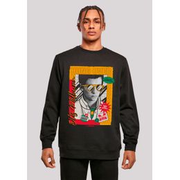 F4NT4STIC Herren Sweatshirt "Sex Education Otis Hung Over Collage", schwarz, Gr. L, Obermaterial: 50% Baumwolle, 50% Polyester, Sweatshirts, Premium