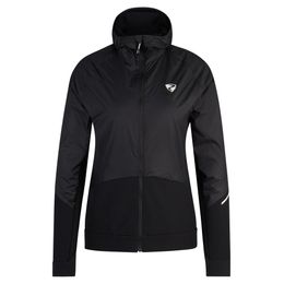 Ziener Damen Funktionsjacke "NAKIMA", schwarz, Gr. 44, Obermaterial: 1. 93% Polyester, 7% Elasthan; 2. 100% Polyester;Futter: 58% Polyester