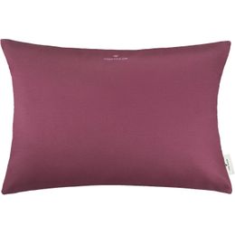 Dekokissen Tom Tailor HOME, B:40cm L:60cm, rot, Baumwolle, Polyester, Dekokissen_Sitzkissen_Kissenh&uuml;llen, "Dove Signature"