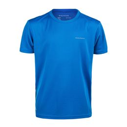 Endurance M&auml;dchen Funktionsshirt "Vernon Jr.", blau, Gr. 152, unifarben, 100% Polyester, Shirts, mit reflektierendem Logo