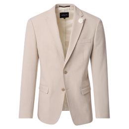 Venti Herren Sakko "Venti Sakko uni", beige, Gr. 46, 65% Polyester, 31% Viskose, 4% Elasthan, Sakkos