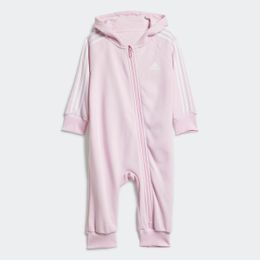 M&auml;dchen Overall "I 3S FT ONESIE", pink, Gr. 104, adidas Sportswear, Obermaterial: 70% Baumwolle, 30% Polyester, Overalls
