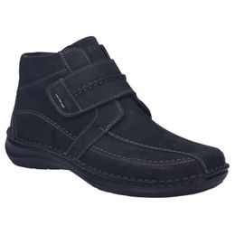 Josef Seibel Herren Winterstiefelette "New Anvers 95", Gr. 39, schwarz, Leder, Schuhe, Komfortschuh, Klettschuh in Weite K