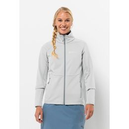 Jack Wolfskin Damen Fleecejacke "ALPGRAT FZ W", grau, Gr. S, 100% POLYESTER, Jacken