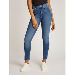 Damen Skinny-fit-Jeans "HIGH RISE SKINNY", blau, Gr. 32, Calvin Klein Jeans, unifarben, Denim/Jeans, Obermaterial: 94% Baumwolle, 4%
