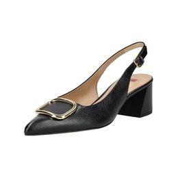Högl HÖGL Damen Pumps "Högl Pumps Leder", Gr. 41,5, schwarz, Leder, Schuhe