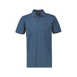 Lerros Herren Poloshirt "Lerros Basic Poloshirt in den Gr&ouml;ssen 3XL bis 6XL", blau, Gr. 6XL, 100% Baumwolle, Shirts