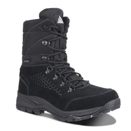 Dachstein Damen Outdoorschuh "NORDLICHT GORE-TEX WMN", Gr. 38, schwarz, Leder, Textil, unifarben, Schuhe, wasserdicht und gefüttert