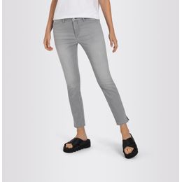 MAC Damen 7/8-Jeans "Dream Summer", grau, Gr. 40, Denim/Jeans, Obermaterial: 75% Baumwolle, 12% Modal, 9% Polyester, 4% Elasthan, Jeans, verk&uuml;rzt mit