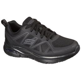 Skechers Berufsschuh "ARCH FIT SR", 48,5, schwarz, Schuhe, Schn&uuml;rschuh f&uuml;r Gastronomie,Pflege mit gepolstertem Schaftrand