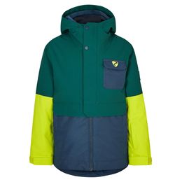 Ziener Jungen Skijacke "AWED", blau, Gr. 128, Obermaterial: 100% Polyester;Futter: 1. 100% Polyamid, 2. 100% Polyester;Wattierung: 100% Polyester;,
