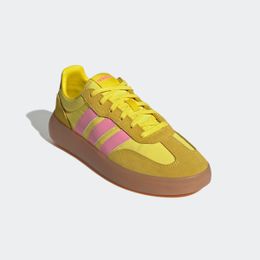 Sneaker "BARREDA DECODE", adidas Sportswear, Gr. 38gelb, bliss pink, preloved bronze, Leder, Textil, Schuhe, Design auf den Spuren des adidas