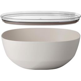 Mepal Silueta Servierschale mit Deckel 5000 ml Nordic white - Sch&uuml;sseln & Schalen