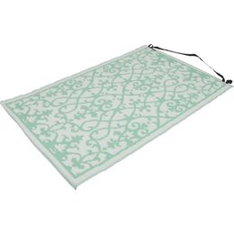 Bo-Camp Chill Matte Pastel Collection Outdoorteppich Lavardin Beach 180 x 120 cm Gr&uuml;n - Vorzeltteppich & Zeltboden
