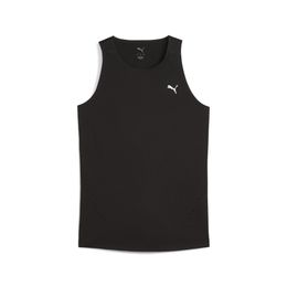 Puma Damen Trainingsshirt "RUN CLOUDSPUN Lauftanktop Damen", schwarz, Gr. XL, Obermaterial: 94% Polyester, 6% Elasthan, Shirts