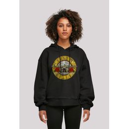 F4NT4STIC Damen Kapuzenpullover "Guns 'n' Roses Vintage Classic Logo", schwarz, Gr. 4XL, Obermaterial: 100% Baumwolle, Pullover, Print
