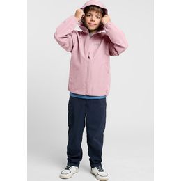 Jack Wolfskin Jungen Outdoorjacke "FLAZE JACKET K", rosa, Gr. 128, OBERSTOFF: 100% POLYESTER Futter: 100% POLYESTER, Jacken