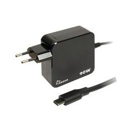 Inter-Tech Ladeger&auml;t Argus PD-2090, USB-C Charger schwarz, 1,40m Kabel, PD 3.0, 90 Watt, inkl. 4 Adapter