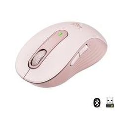 Logitech Signature M650 Wireless, Maus rosa, Gr&ouml;&szlig;e M, Chromebook zertifiziert