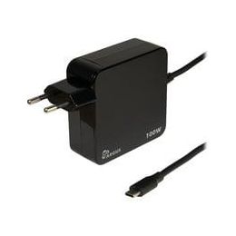 Inter-Tech Ladeger&auml;t Argus PD-2100, USB-C Charger schwarz, 1,80m Kabel, PD 3.0, 100 Watt