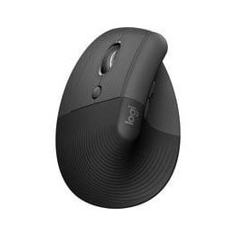 Logitech Lift for Business, Maus graphit, Logi Bolt, Bluetooth, Windows/macOS/Linux/ChromeOS/iPadOS/Android