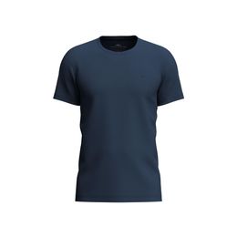 Fynch-Hatton Herren T-Shirt, blau, Gr. 4XL, bestickt, unifarben, Jersey, Obermaterial: 100% Baumwolle, Shirts