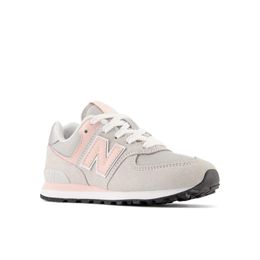 New Balance Kinder Sneaker "PC574", Gr. 28rain cloud, p, Leder, Textil, Schuhe